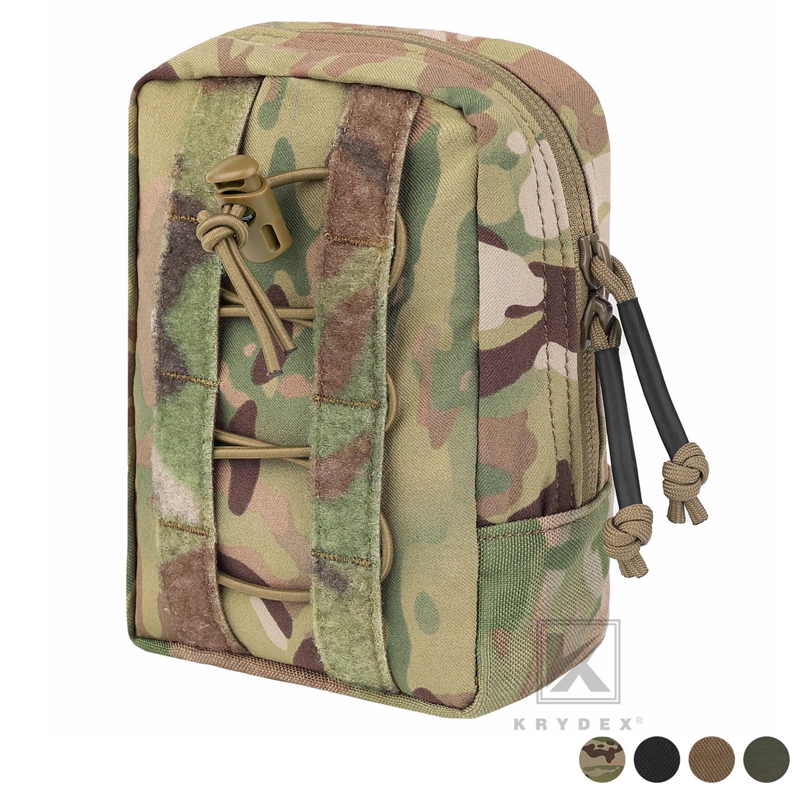 KRYDEX Tactical MOLLE / Belt Vertical GP Pouch General Purpose Bag – Krydex