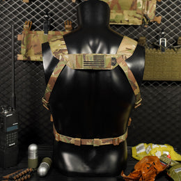 Krydex Tactical Chest Rig Padded MK4 Shoulder Strap for Micro Fight